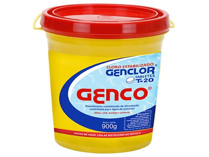 Genco cloro t-20 pote c/45 tab. de 20g - Ramada.com.br