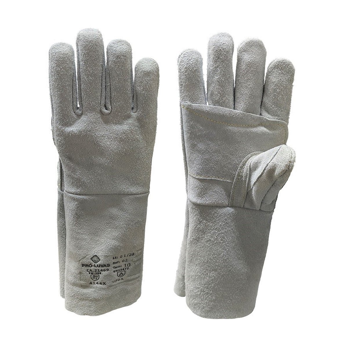 Luva de raspa parana cano longo - Ramada.com.br