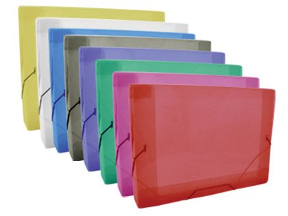 Pasta pvc com elastico dac oficio 4cm verde 504 - Ramada.com.br